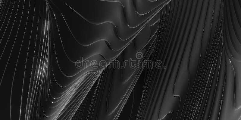 Abstract Background Curve Parallel Lines Warped Shapes Textures 3d ...