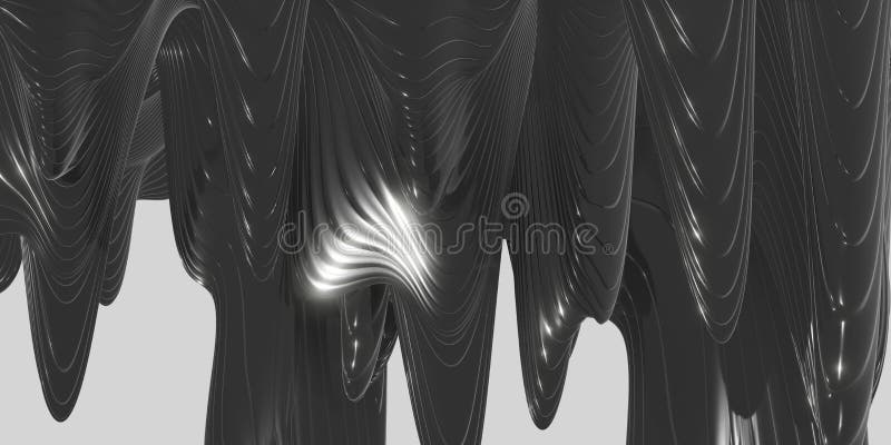Abstract Background Curve Parallel Lines Warped Shapes Textures 3d ...
