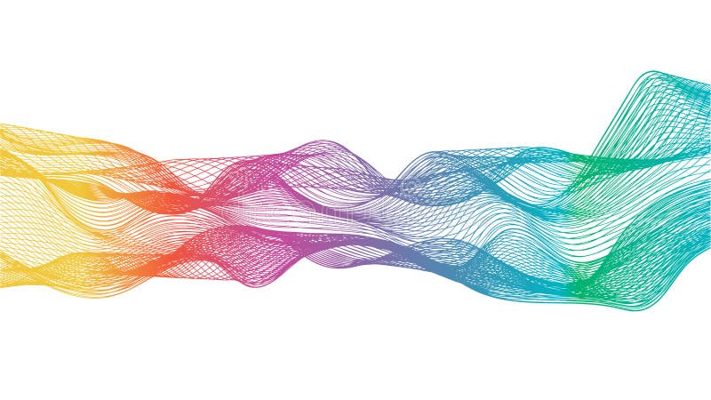 Abstract Background with Curve Shape Stock Vector - Illustration of ...