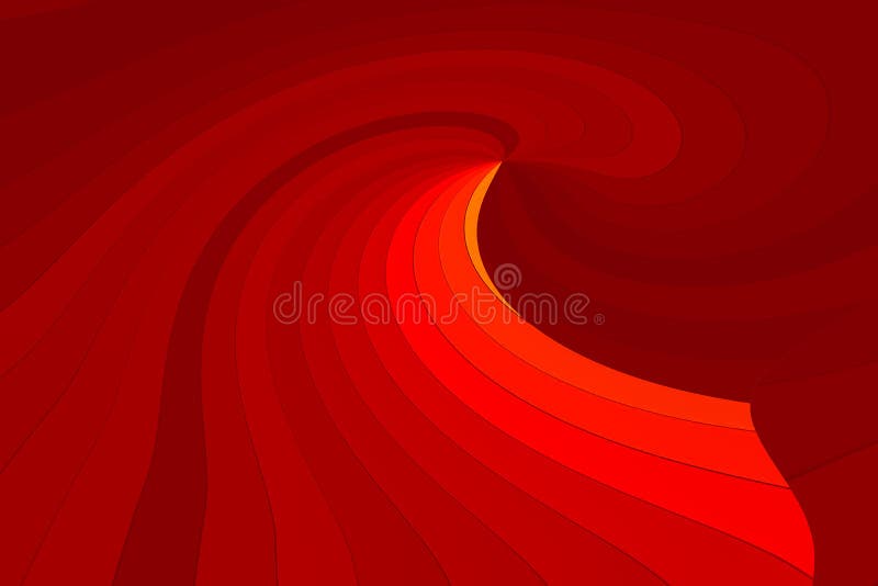Abstract Background with Curve Shapes Stock Illustration - Illustration ...