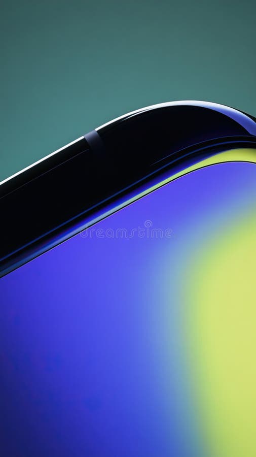 Abstract Background with Curved Edges and Curves Stock Illustration ...