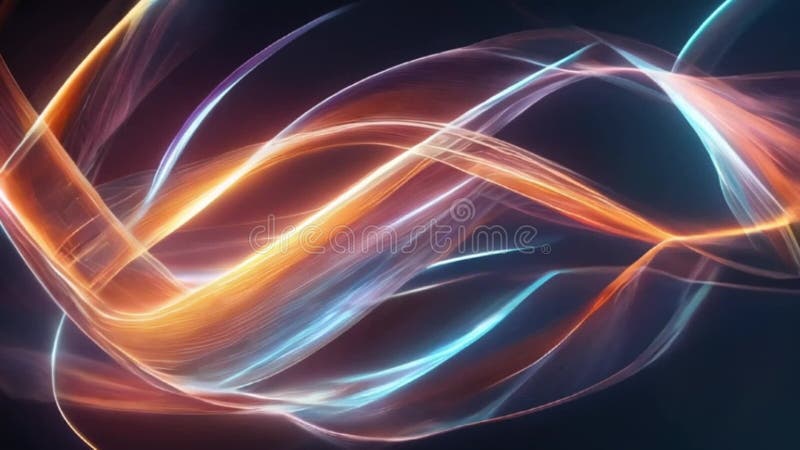 Abstract Background with Curved of Light, Motion Stock Footage - Video ...