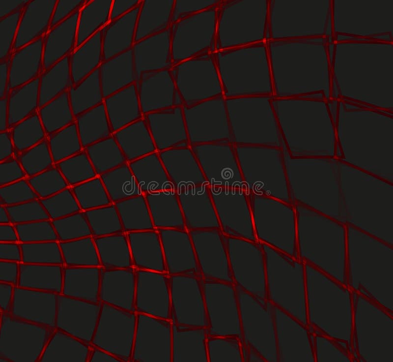 Abstract Background with Curved Red Squares.vector Stock Vector ...
