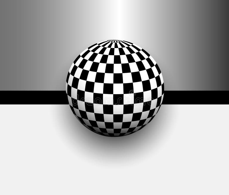 Checkered Sphere Stock Illustrations – 1,499 Checkered Sphere Stock ...