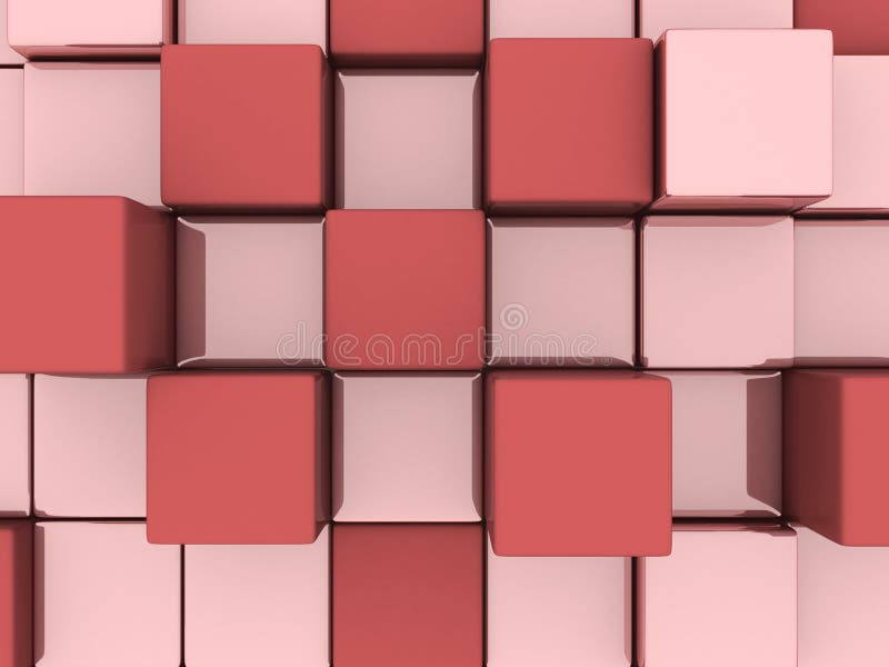 Abstract Background of 3d Blocks Stock Photo - Image of exterior ...