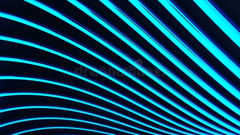 Abstract Background, 3d Blue and Black Wavy Stripes Pattern ...