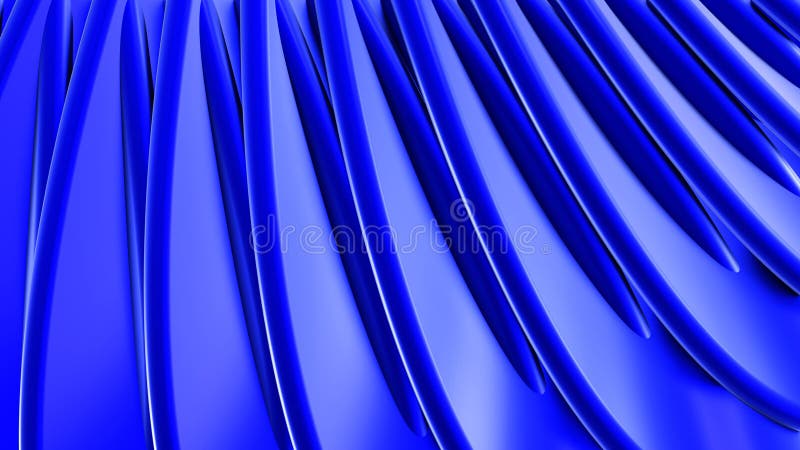 Abstract Background, 3d Blue Color Wavy Stripes Pattern, Interesting ...