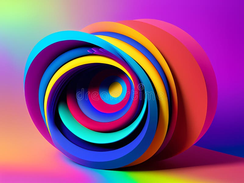 Abstract Background. 3d Rendering, Creative Concept, Art, Ai Generated ...