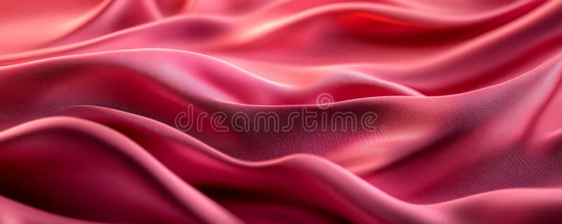 An Abstract Background with 3D Silk Fabric Waves in Gradient Tones of ...