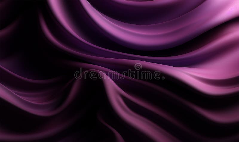 Abstract Background with 3D Wave Velvet Gradient Silk Fabric Stock ...