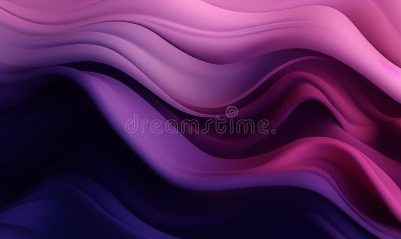 Abstract Background with 3D Wave Velvet Gradient Silk Fabric Stock ...