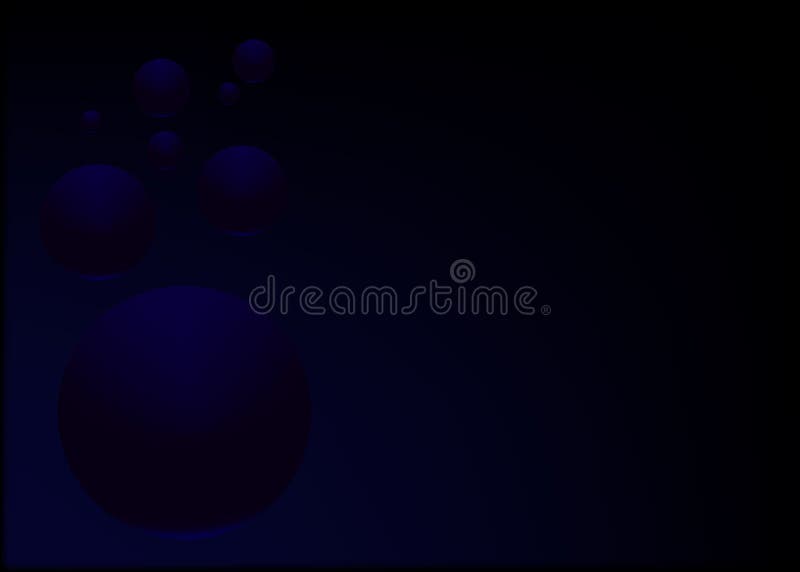 Abstract Background of Dark Blue Balls Stock Vector - Illustration of ...