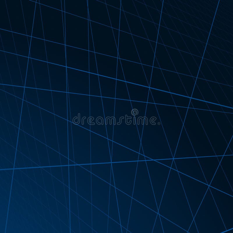 Abstract Background with Dark Blue Lines. Dark Blue Futuristic Texture ...