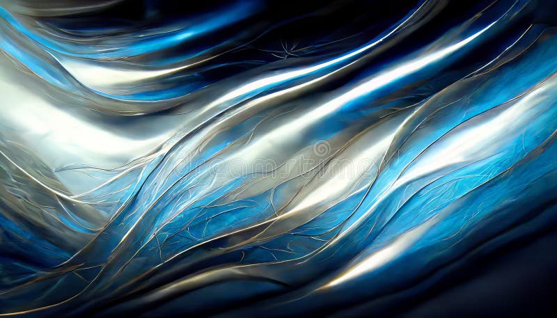 Silver Silk Atlas Fabric. Luxury Texture for Wallpaper Stock ...