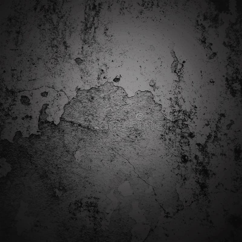 Abstract Background Dark Vignette Border Frame with Gray Texture ...
