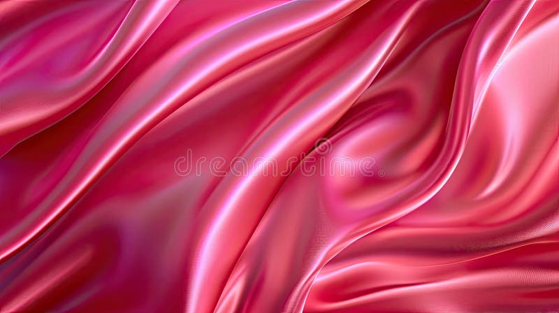 Abstract Background Depicting Smooth Silk Fabric, a Realistic Vector ...