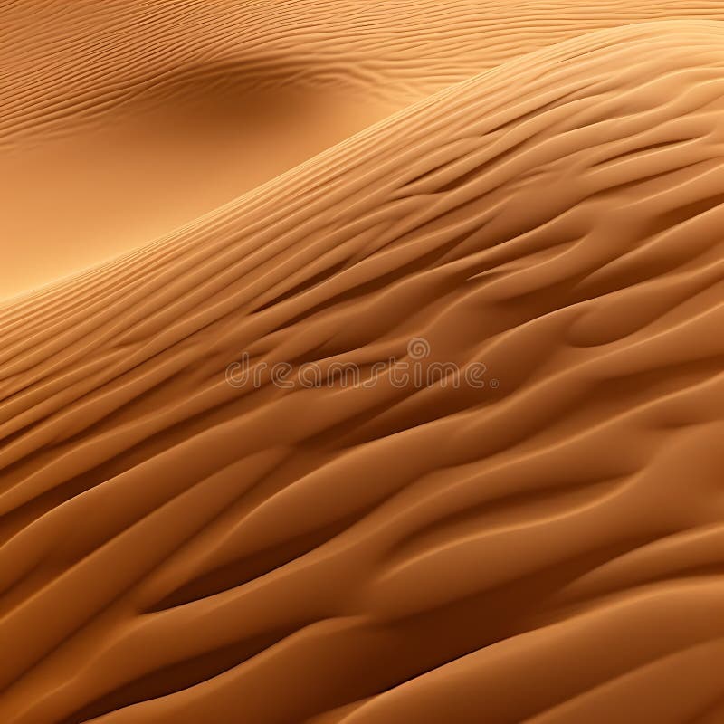 Ai Generated. Abstract Background with Desert Sand Texture with Wind ...