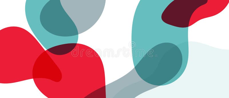 Abstract Background Design Colorful Geometric Fluid Shapes Elements ...