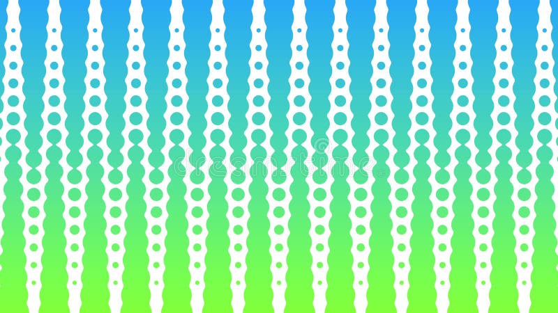 Polka Dot Pattern Animation. Modern Geometrical Circle. Loop Animation ...