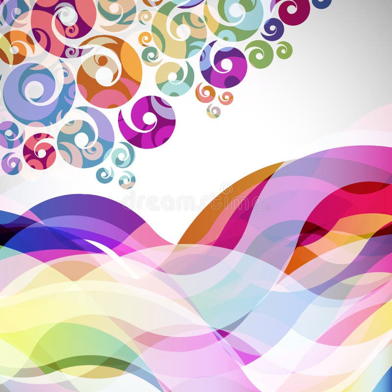 Abstract Background with Design Elements. Stock Vector - Illustration ...