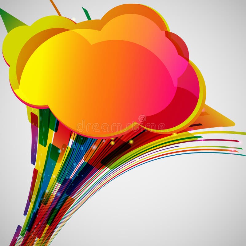 Abstract Background with Design Elements. Stock Vector - Illustration ...