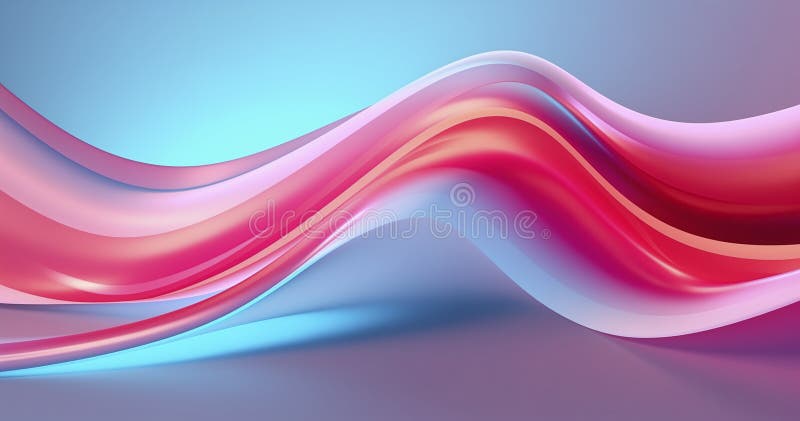 Abstract Background Design with Flowing Lines and Waves. Stock ...