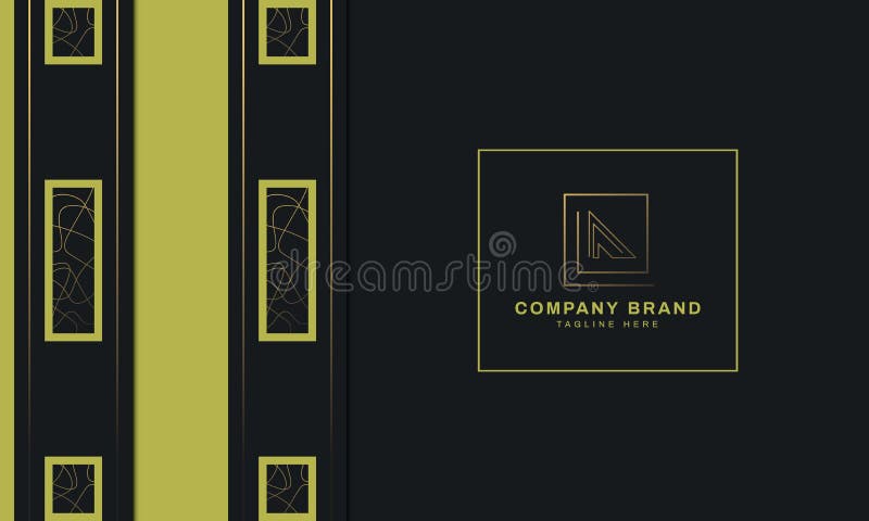 Abstract Background Design with Logo Design or Presentation Show ...