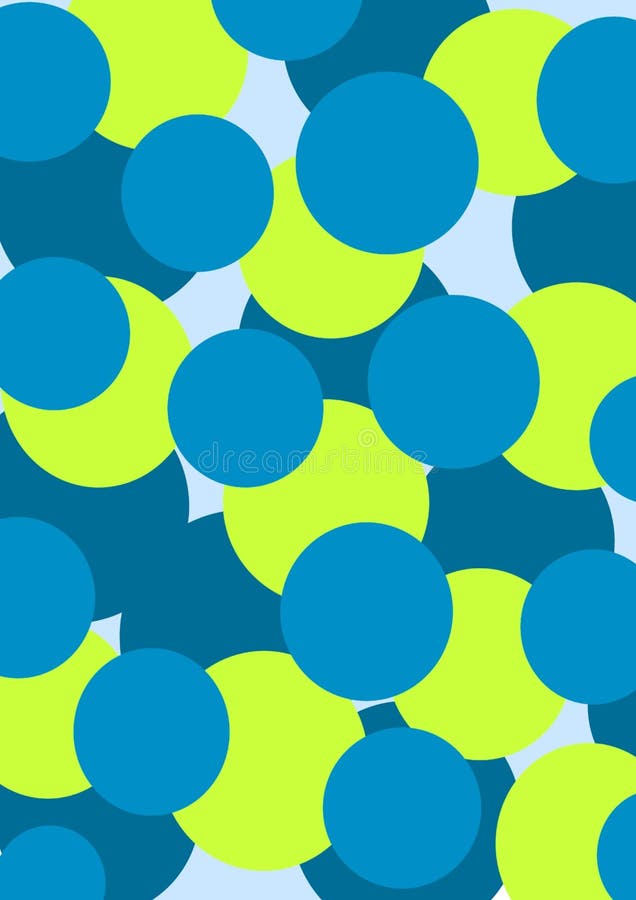 Abstract Background for Design, Many Circles of Different Sizes Stock ...