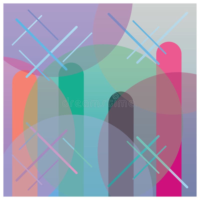 Abstract Background Design with Modern Concept Stock Vector ...