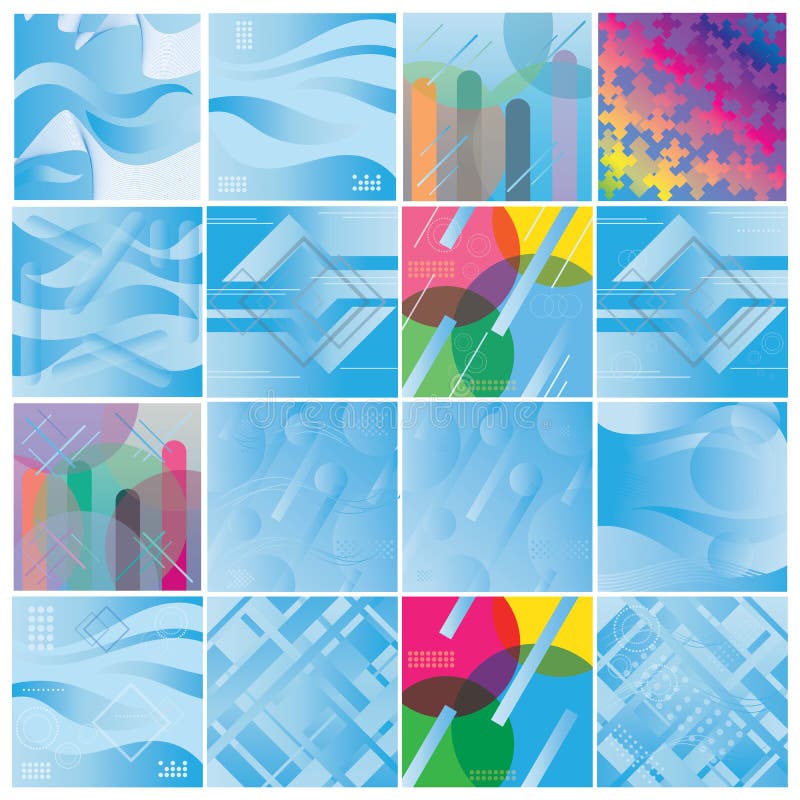 Abstract Background Design with Modern Concept Stock Vector ...