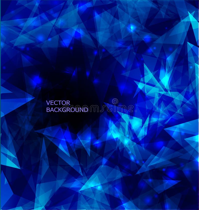 Modern Blue Folder Cover Background Template Stock Vector ...