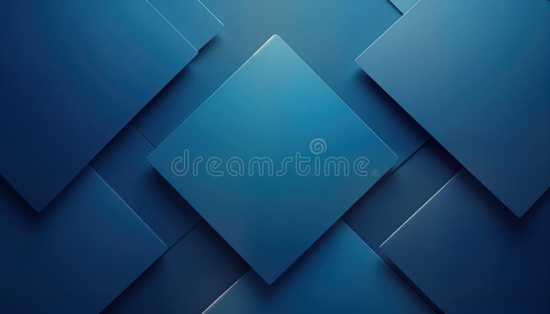 Abstract Background Design with Overlapping Light Blue, Dark Blue ...