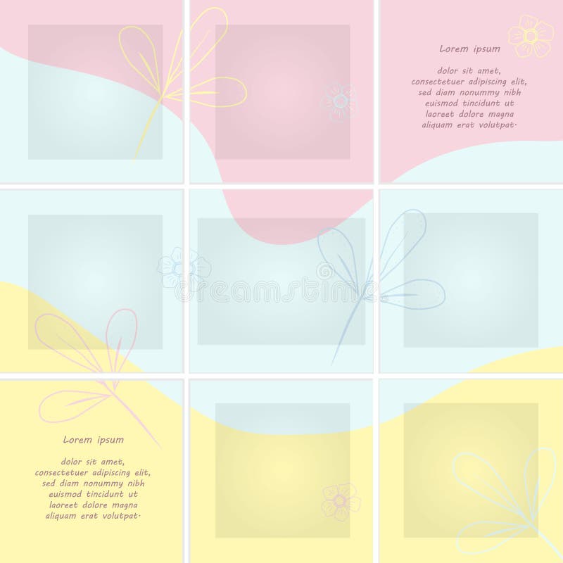 Abstract Background for the Design of Pages with Posts on Social ...