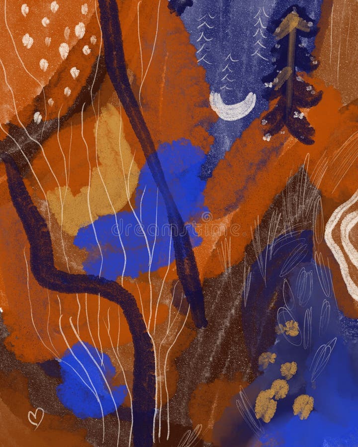 Abstract Background for Design of Postcard, Banner, Presentation. Cozy ...