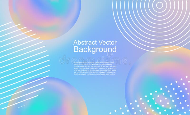 Abstract Background Design with Rainbow Balloons for Cover, Poster ...