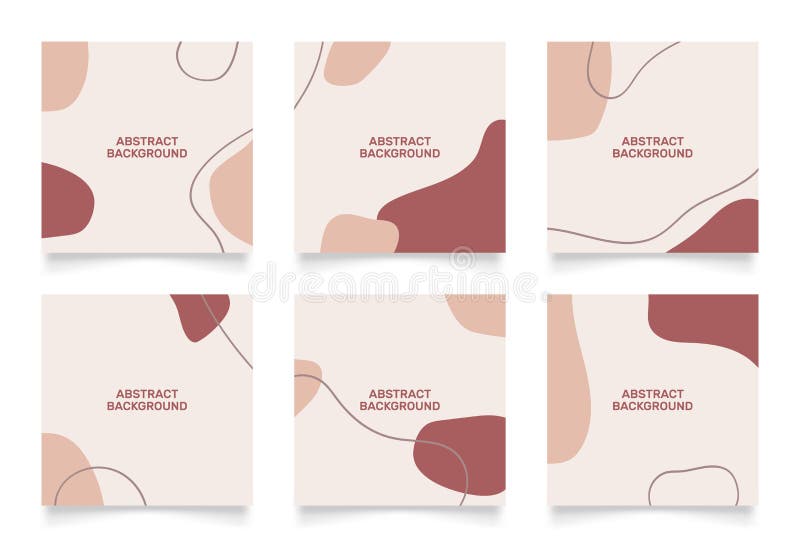 Instagram Social Media Branding Template, Abstract Background with Rip ...