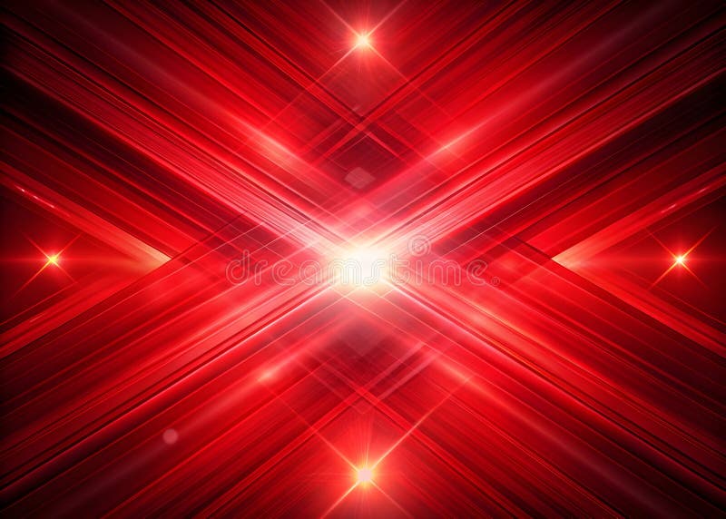 Abstract Background Design with Strong Red Color Stock Illustration ...