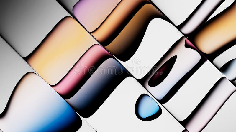 Abstract Background. Diagonal Composition Featuring Flowing Shapes ...