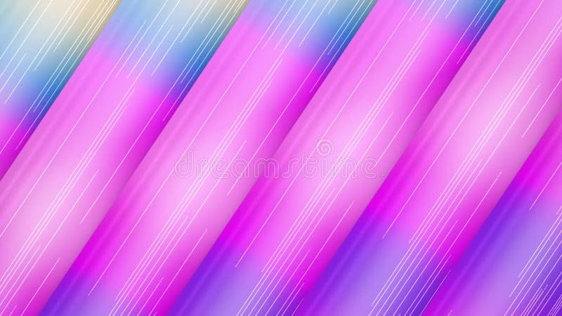 Background with Moving Gradient Waves. 3d Rendering Loop Animation ...