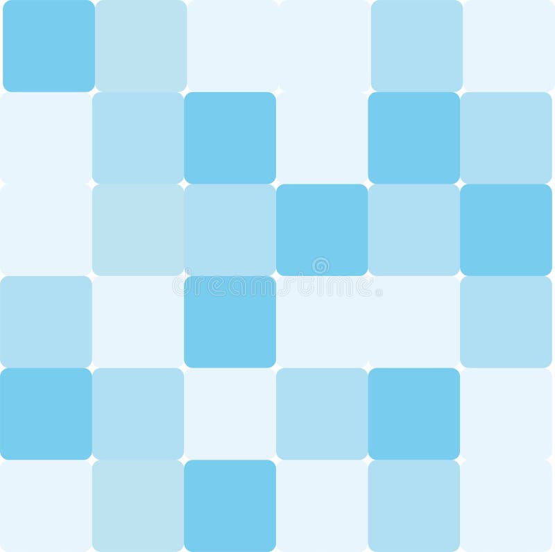 Abstract Background of Different Blue Squares Imitation of Tiles Stock ...