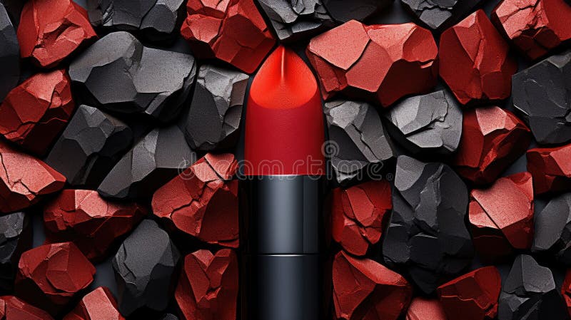 Abstract Background of Different Lipstick and Lip Tones. Comparison of ...