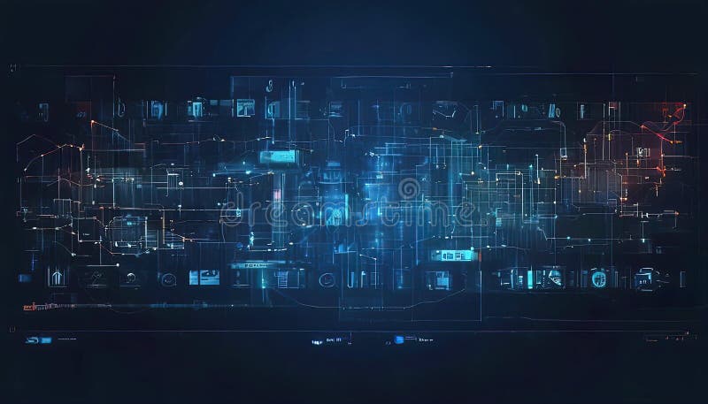 Abstract Background of Digital Code Flow, Neural Networks, Artificial ... Abstract Background of Digital Code Flow, Neural Networks, Artificial ...