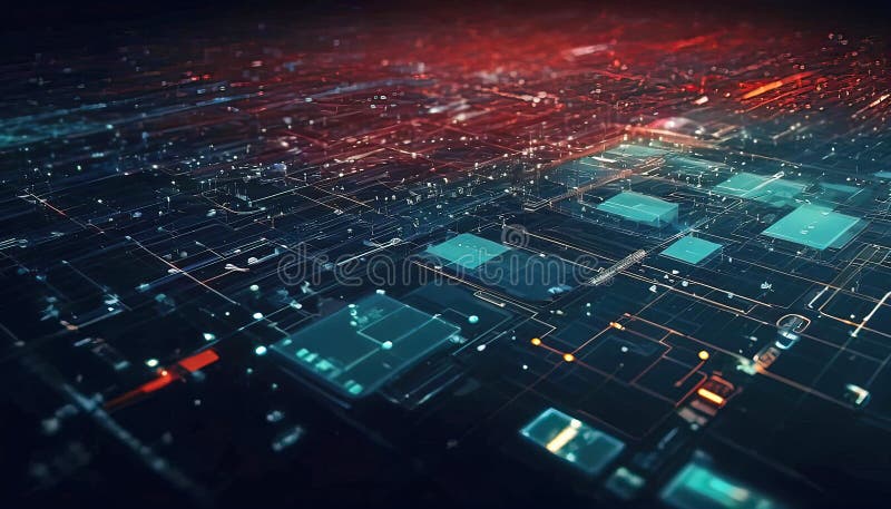Abstract Background of Digital Code Flow, Neural Networks, Artificial ... Abstract Background of Digital Code Flow, Neural Networks, Artificial ...