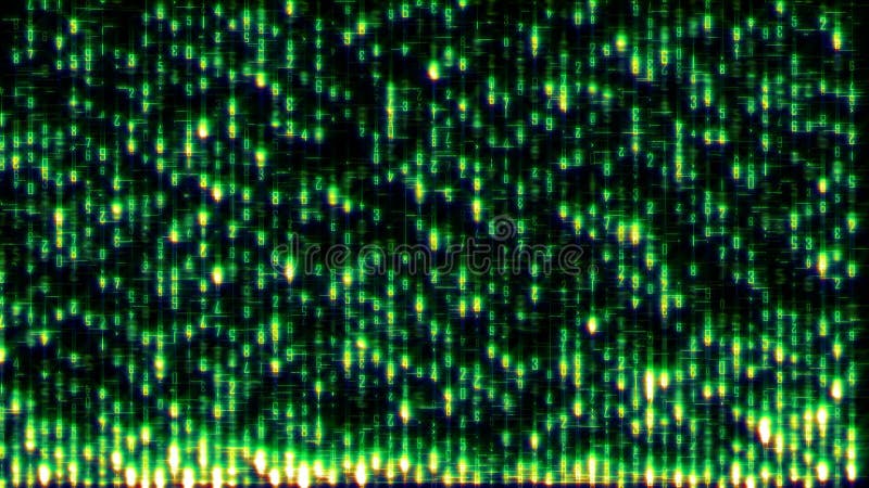 Abstract Background, Digital Data Matrix Stock Illustration ...