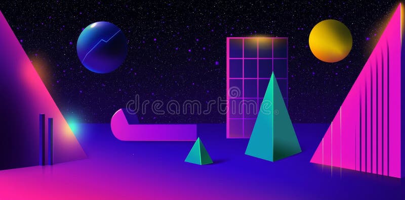 An Abstract Background with a Digital Glitch Effect. Intriguing ...