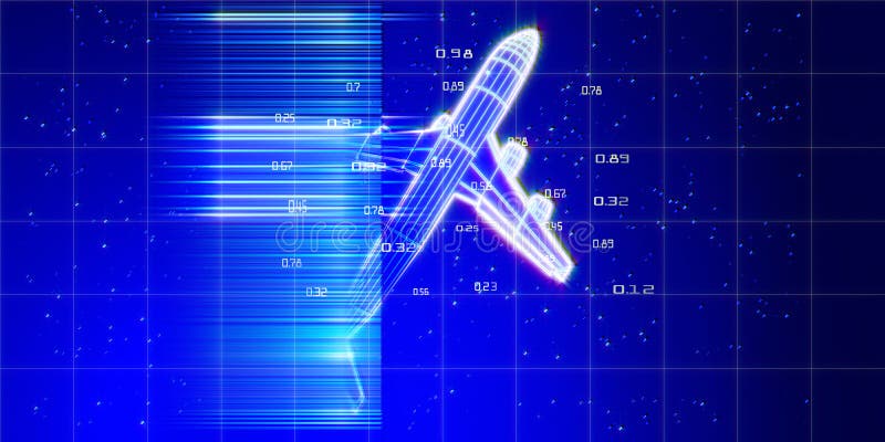 Aircraft Commercial Mesh Stock Illustrations – 336 Aircraft Commercial ...