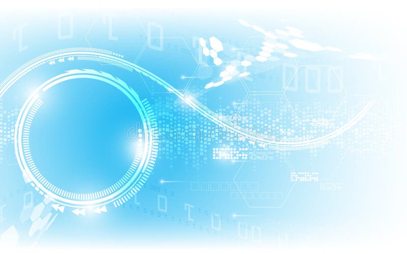 Abstract Background Digital Innovation Concept Stock Vector ...