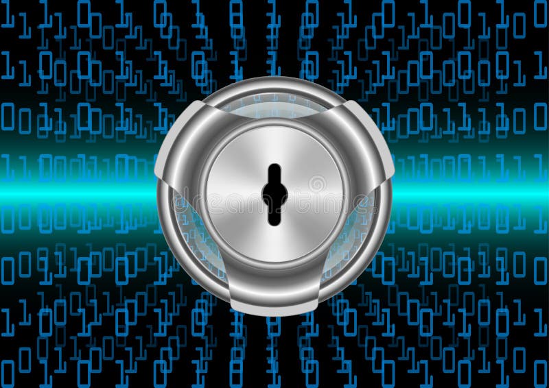 Abstract Background Digital Security Protection and Encryption Data ...
