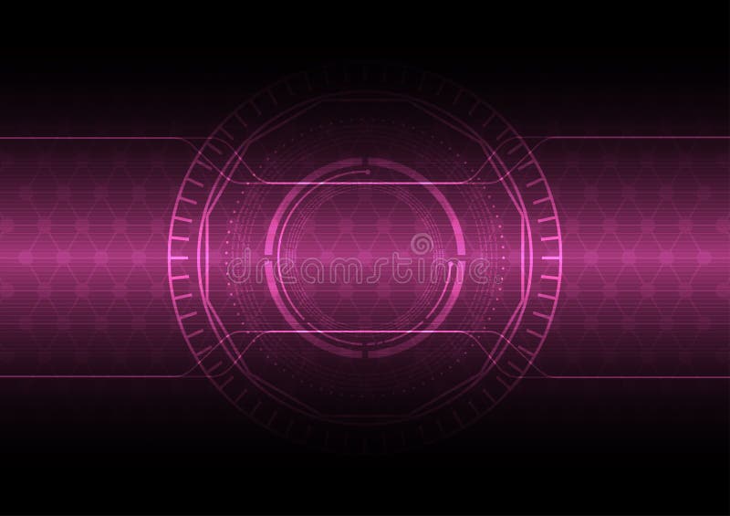 Abstract Background Digital Technology, HUD Online Radar Connection ...