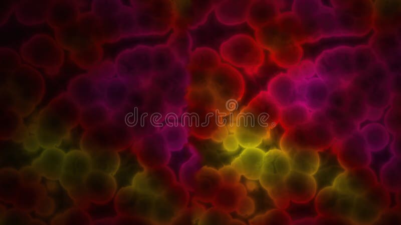 Abstract Background with Disgusting Slimy Bacteria Stock Illustration ...